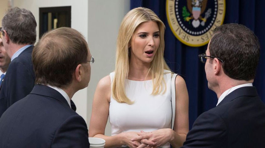 IVANKA IS MEER WAARD DAN TIEN MINISTERS - United News