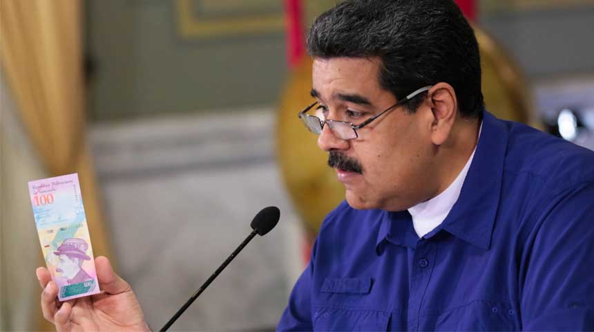 VENEZUELA SCHRAPT VIJF NULLEN VANWEGE HYPERINFLATIE, 'EN DAT IS ÉCHT ...
