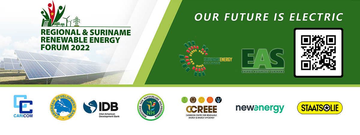 OUR FUTURE IS ELECTRIC | SURINAME & REGIONAL RENEWABLE ENERGY FORUM ...